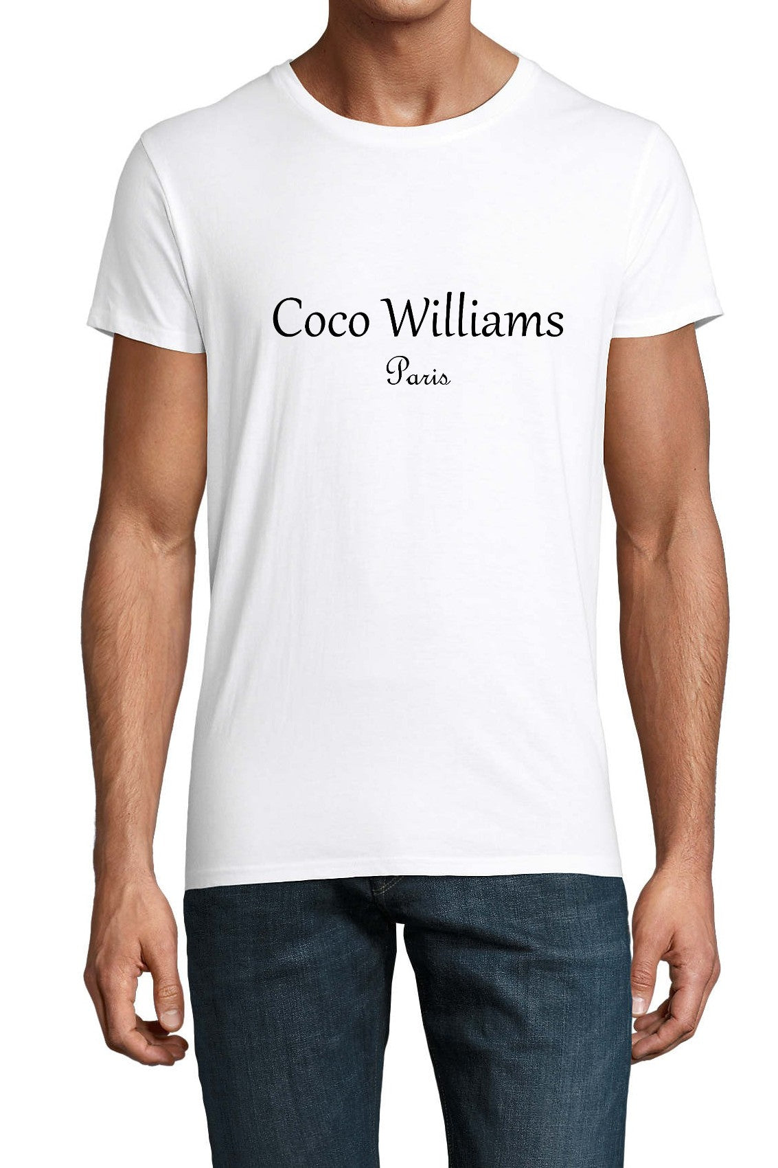T-shirt homme blanc - Coco Williams – Coco Williams Paris