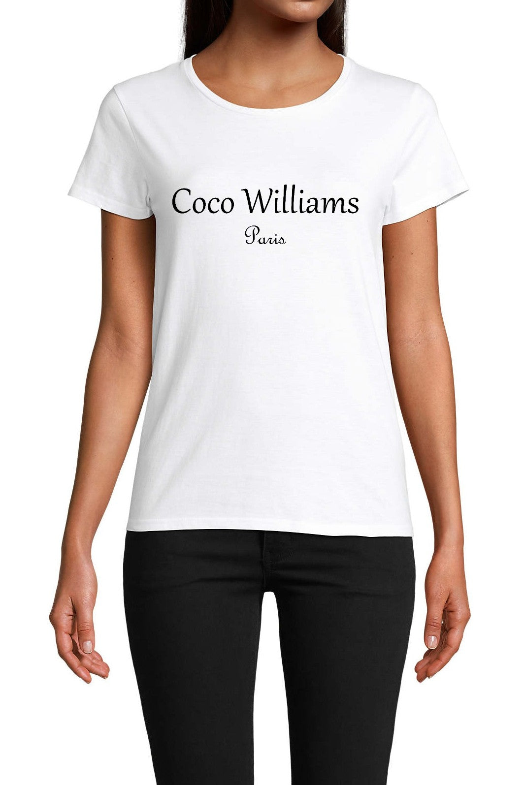 T-shirt femme blanc - Coco Williams – Coco Williams Paris