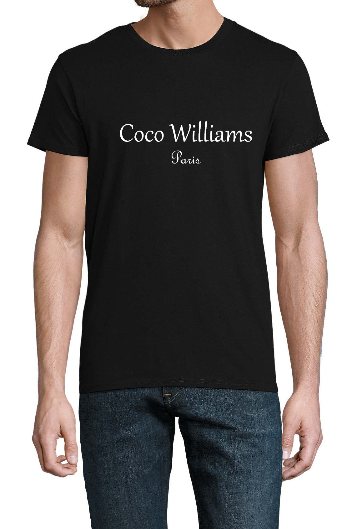 T-shirt homme noir - Coco Williams – Coco Williams Paris